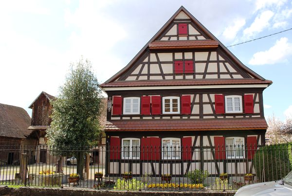 Ferme remarquable (Huttenheim) — Patrimoine de Benfeld et environs